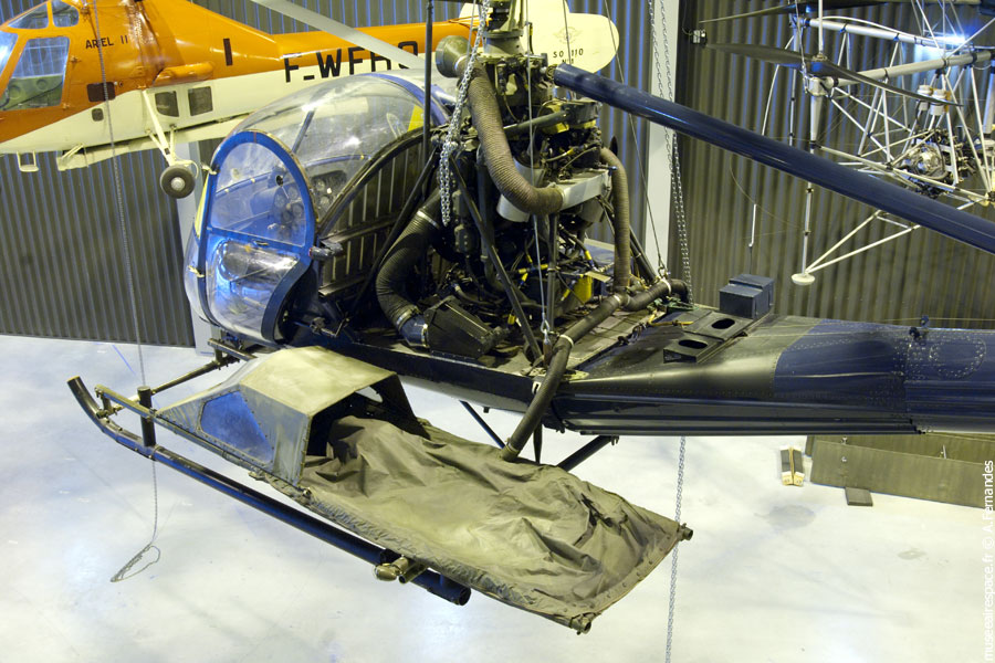 Hiller UH 12B Raven Hiller 360 - Musée de l'Air et de l'Espace