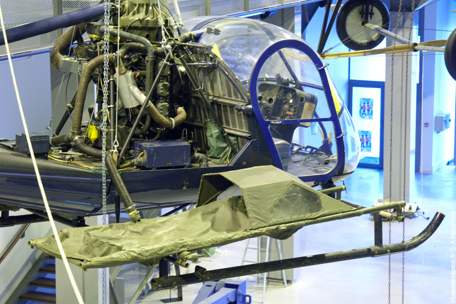 Hiller UH 12B Raven Hiller 360 - Musée de l'Air et de l'Espace