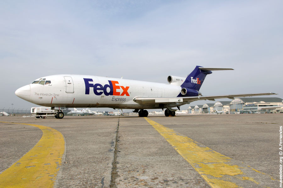 Boeing 727-22F Bud N166FE FedEx - Musée de l'Air et de l'Espace