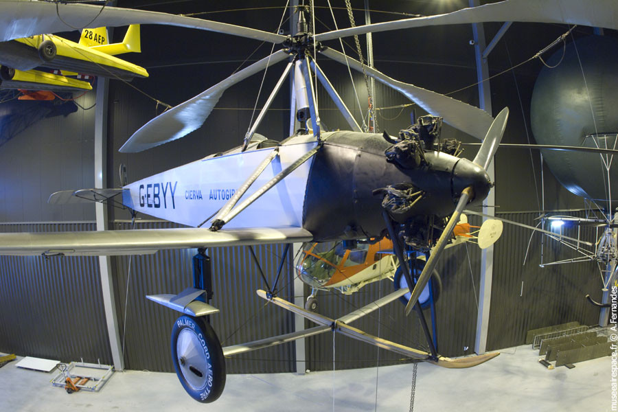 La Cierva C.8L-II - Musée de l'Air et de l'Espace
