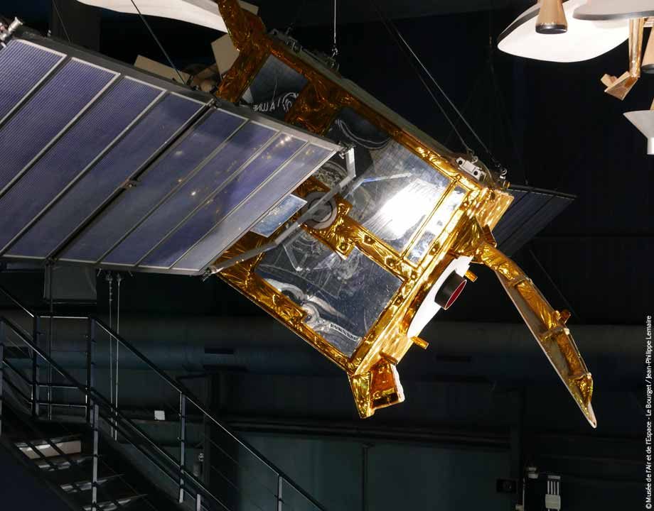 Satellite de télécommunications ARABSAT 1A - Musée de l'Air et de l'Espace