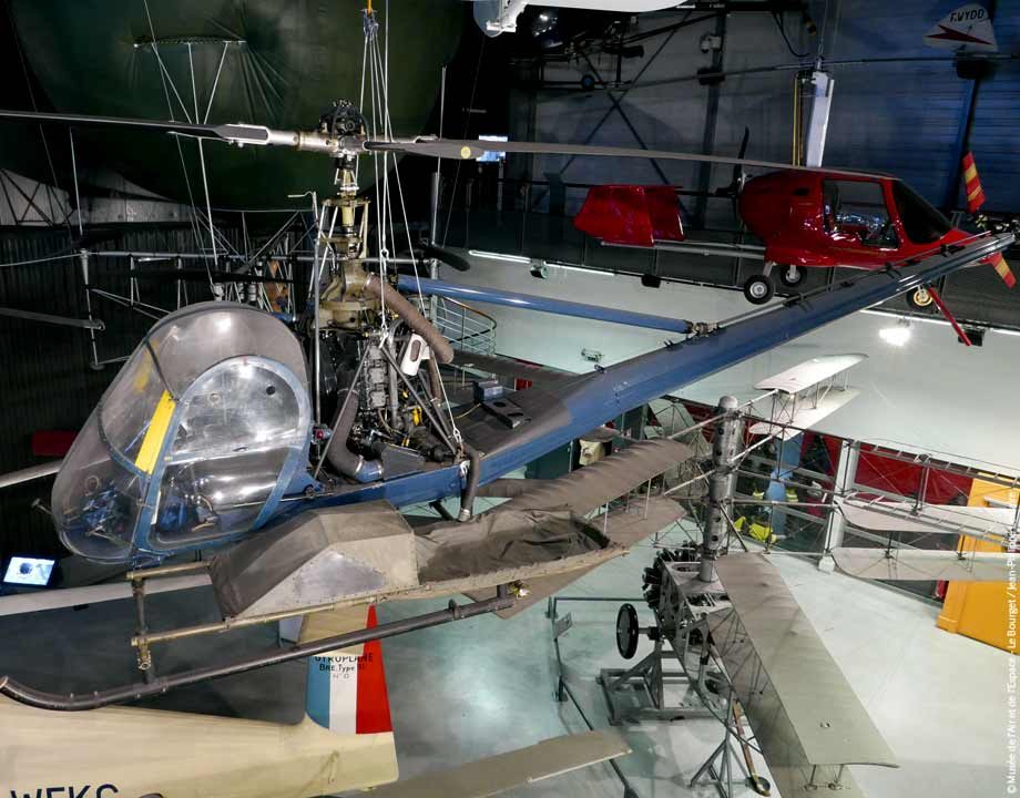 Hiller UH 12B Raven Hiller 360 - Musée de l'Air et de l'Espace