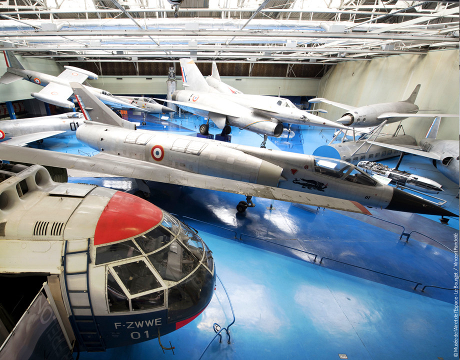 Hall des prototypes - Musée de l'Air et de l'Espace