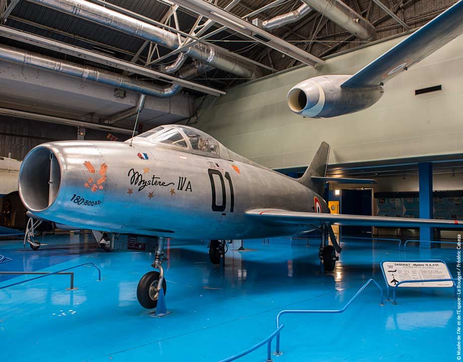 Dassault Mystère IV A - Musée de l'Air et de l'Espace