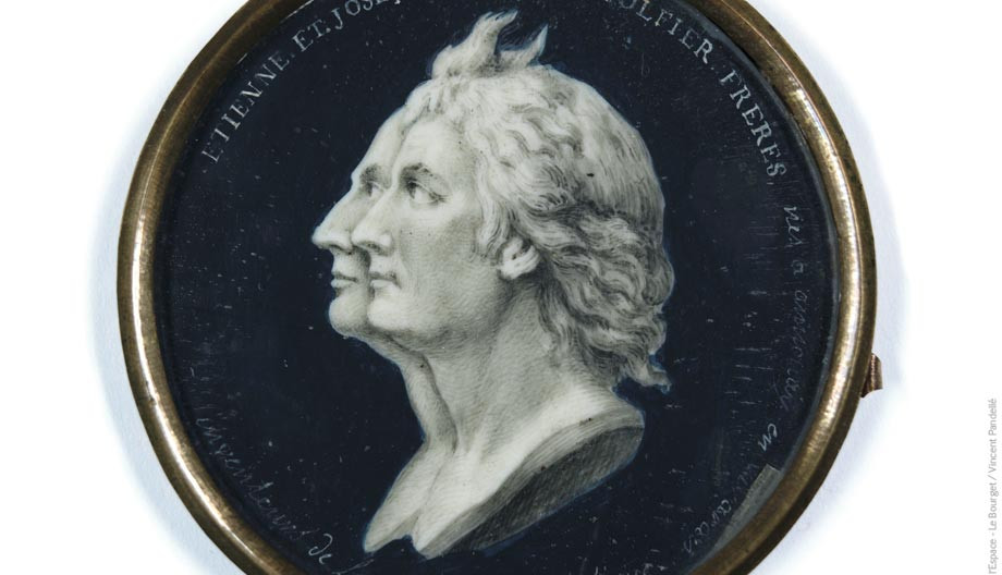 Portrait en miniature de Jacques-Etienne et Joseph Montgolfier - Musée ...