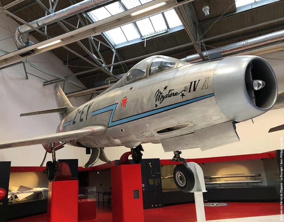 Dassault Md 454 Mystère Iv A Musée De Lair Et De Lespace