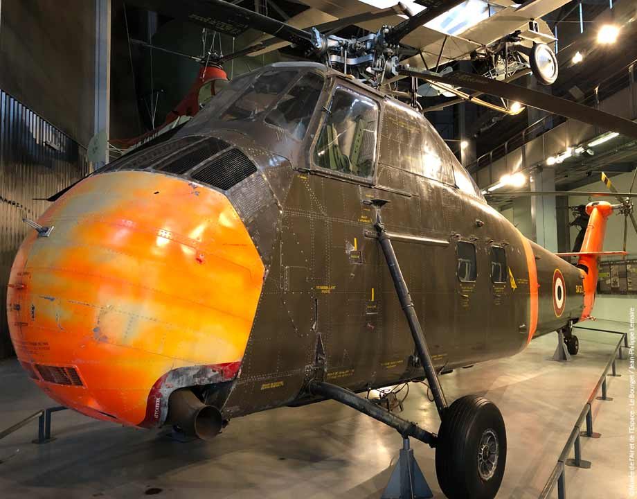 Sikorsky H-34A - Musée de l'Air et de l'Espace