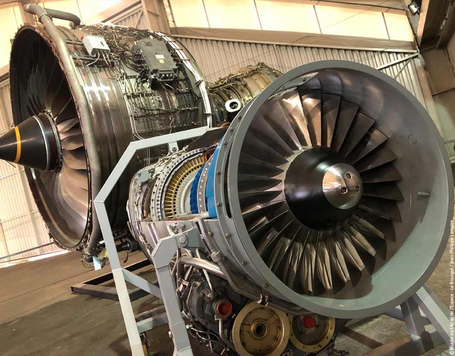Turboréacteur Adour - Musée de l'Air et de l'Espace