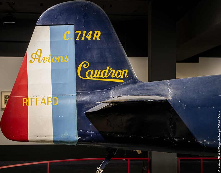Cellule de l’avion Caudron C.714-R - Musée de l'Air et de l'Espace